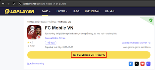 Cách Tải FC Mobile Trên Laptop: Hướng Dẫn Chi Tiết Để Trải Nghiệm Đỉnh ...